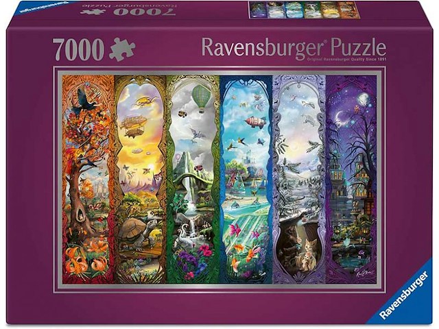 Puzzle 7000 delova Šest portala Ravensburger 12001422