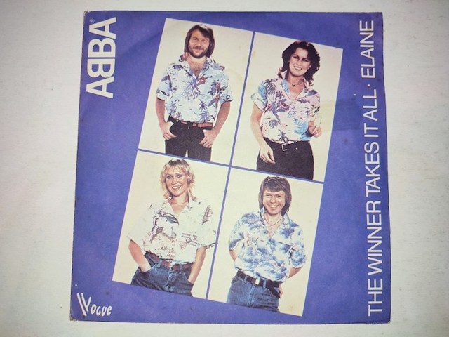 ABBA – The Winner Takes It All / Elaine (FRA)