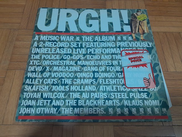 URGH! / 2LP Punk compilation / Germany print