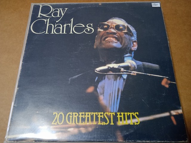 Ray Charles - 20 Greatest Hits, 2xLP, Mint