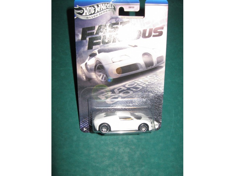 Hot Wheels BUGATTI VEYRON-srebrna serija