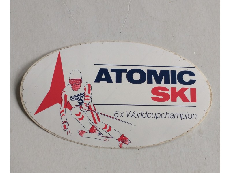 nalepnica ATOMIC SKI