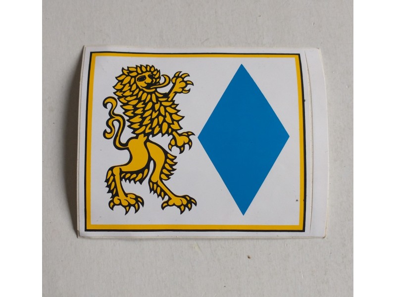 nalepnica Bavaria lion state coat of arms Germany