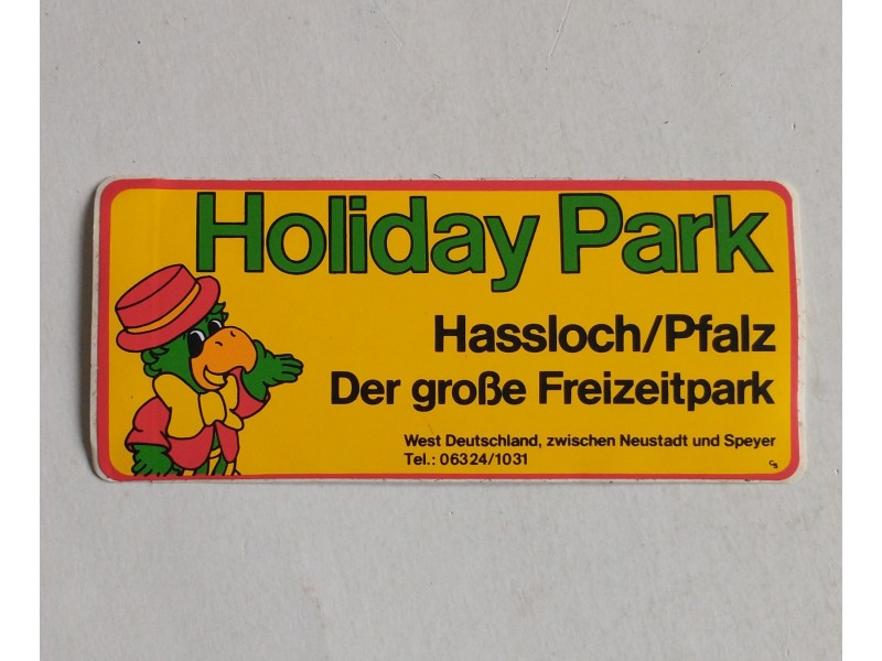 nalepnica HOLIDAY PARK W.Germany