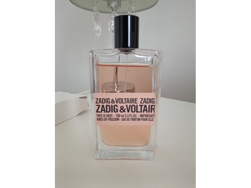 Zadig This is her vibes of freedom edp dekant 5-10