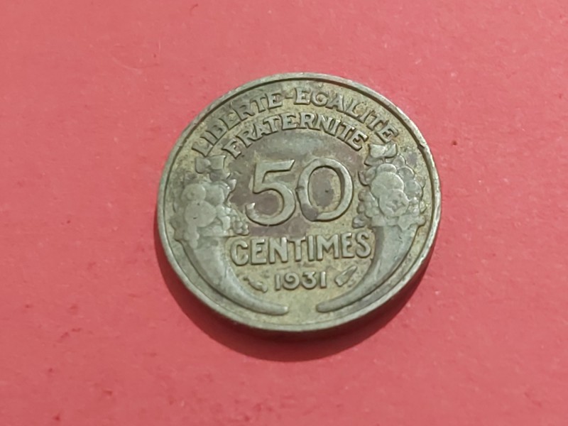 Francuska - 50 centimes 1931 god