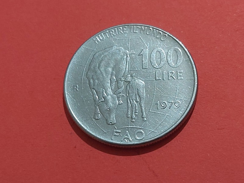 Italija - 100 lira 1979 god FAO