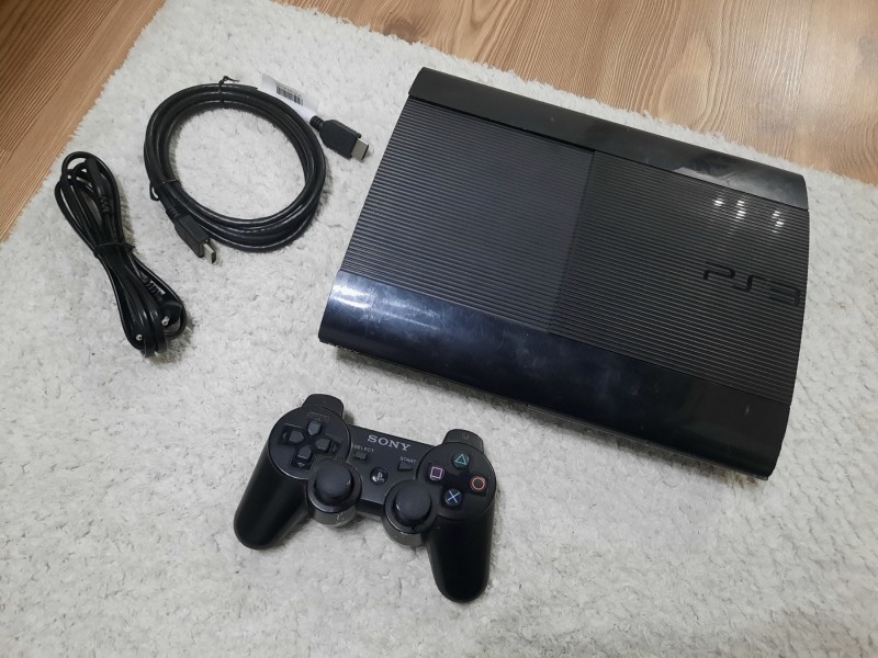 Sony Playstation 3 Super Slim Komplet