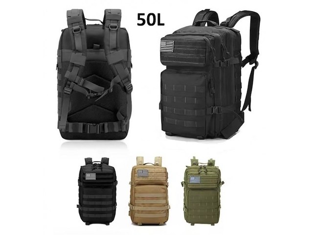 50L Ranac Vojni Takticki Army Molle Sistem Model 1 50 L