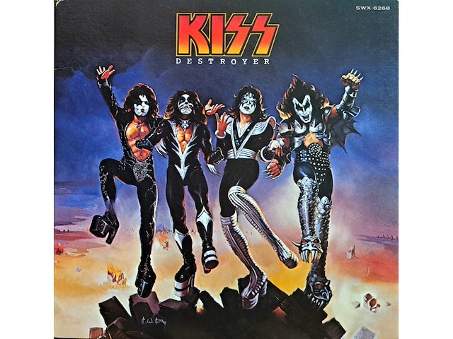 Kiss ‎– Destroyer (Japan; `76)