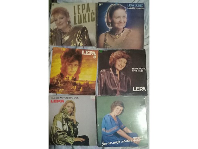 Lot 6 Lp Lepa Lukic