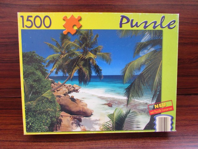 Puzzle Bookmark Verlag 1500 delova (Seychelles)