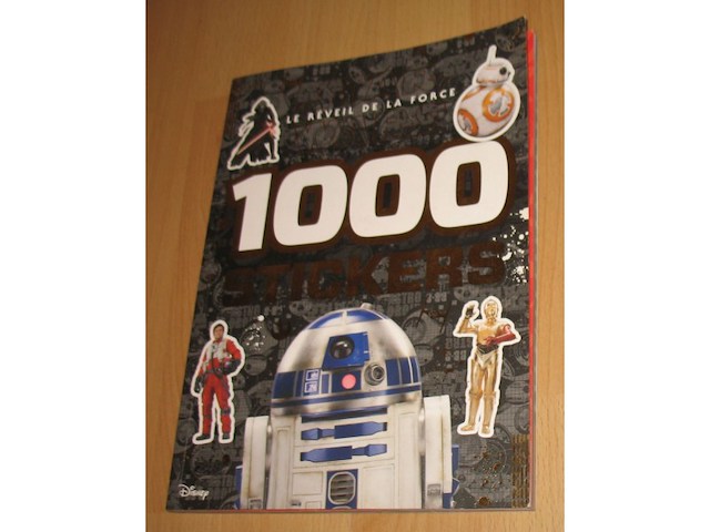 * STAR WARS 1000 STICKERS - 1000 NALEPNICA