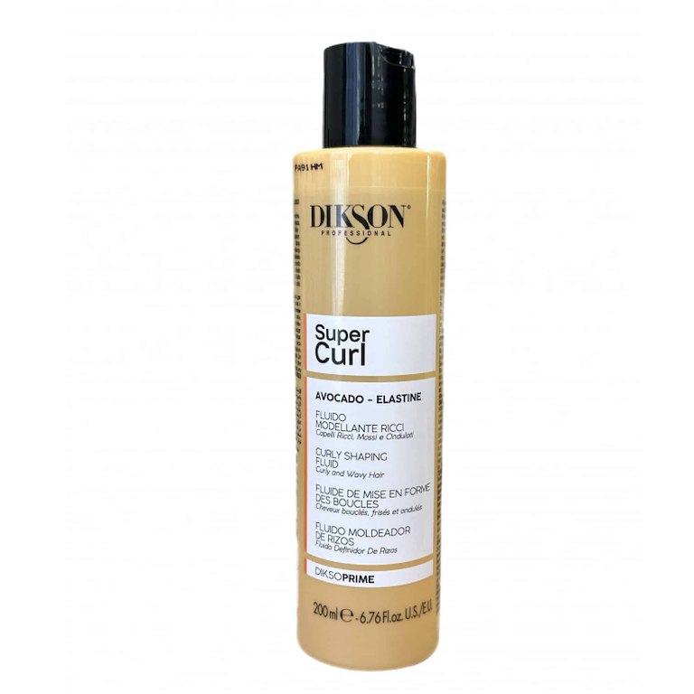 Dikson Super Curl Fluido 200ml – Fluid za stilizovanje kovrdžave i talasaste kose
Dikson Super Curl Fluido 200ml – Fluid za stilizovanje kovrdžave i talasaste kose