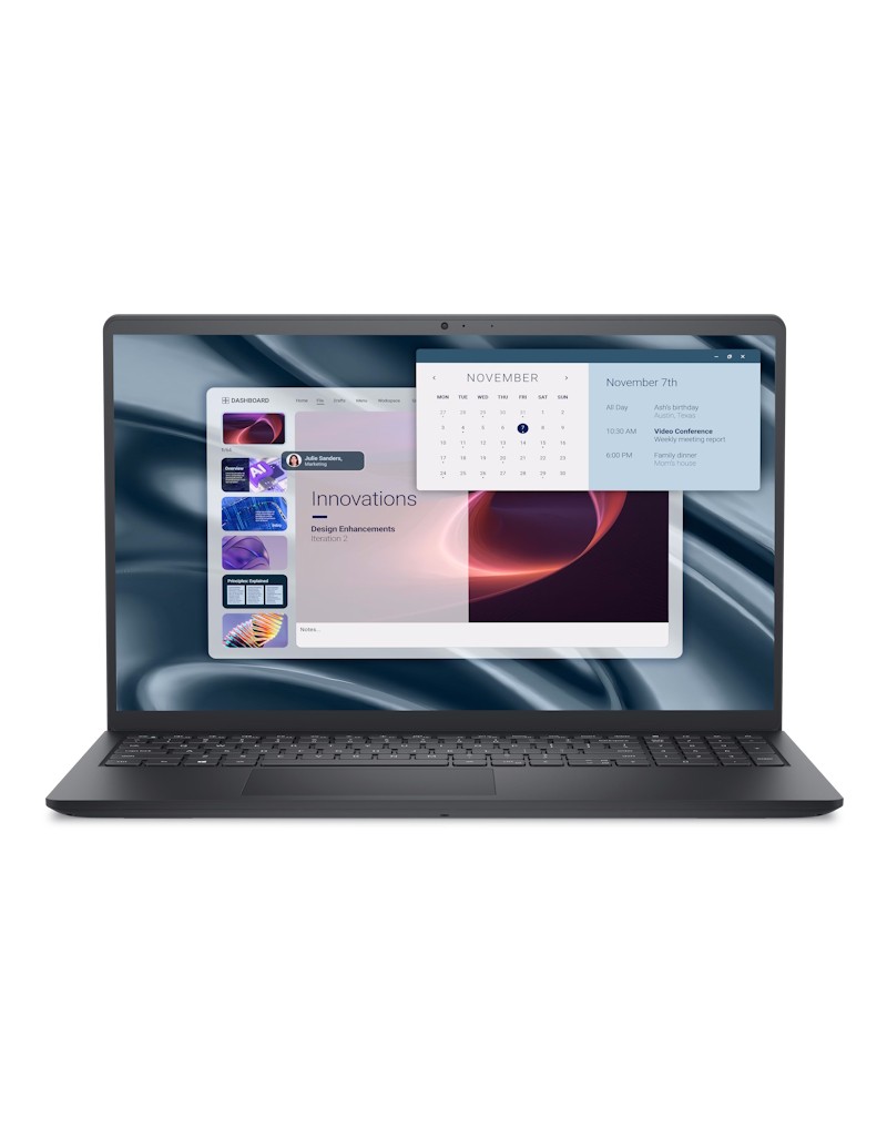 DELL Pro 15 Essential PV15255 15.6" FHD 120Hz AMD Ryzen 5 7520U 8GB 512GB SSD Backlit FP