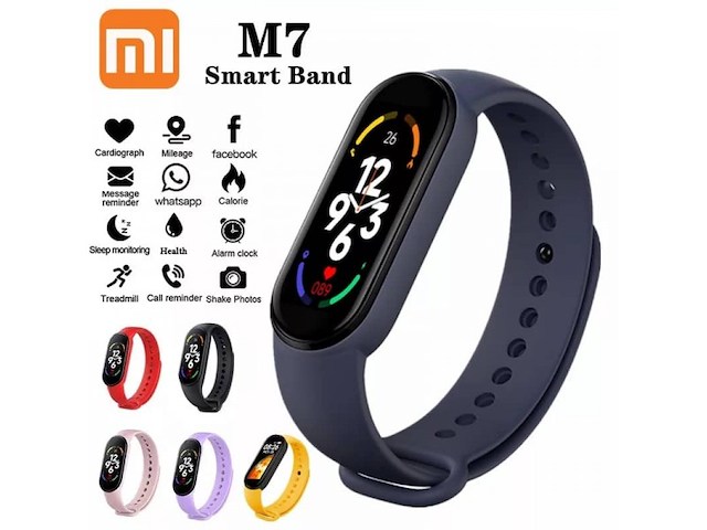 NOVO- M7 Bluetooth Smart Fitness Sat sa još 3 pari naru