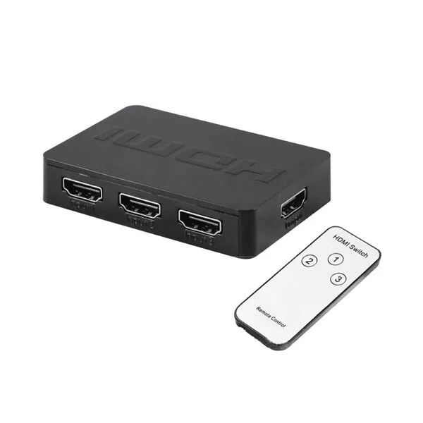 HDMI switch 3P 3xHDMI ulaz na 1xHDMI (CMPHDMISW3P)