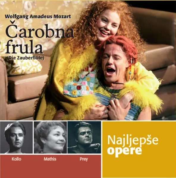Najljepše opere - Čarobna frula + CD