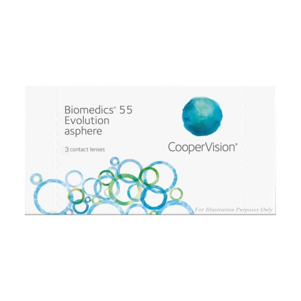 Biomedics® 55 Evolution (3 sočiva)