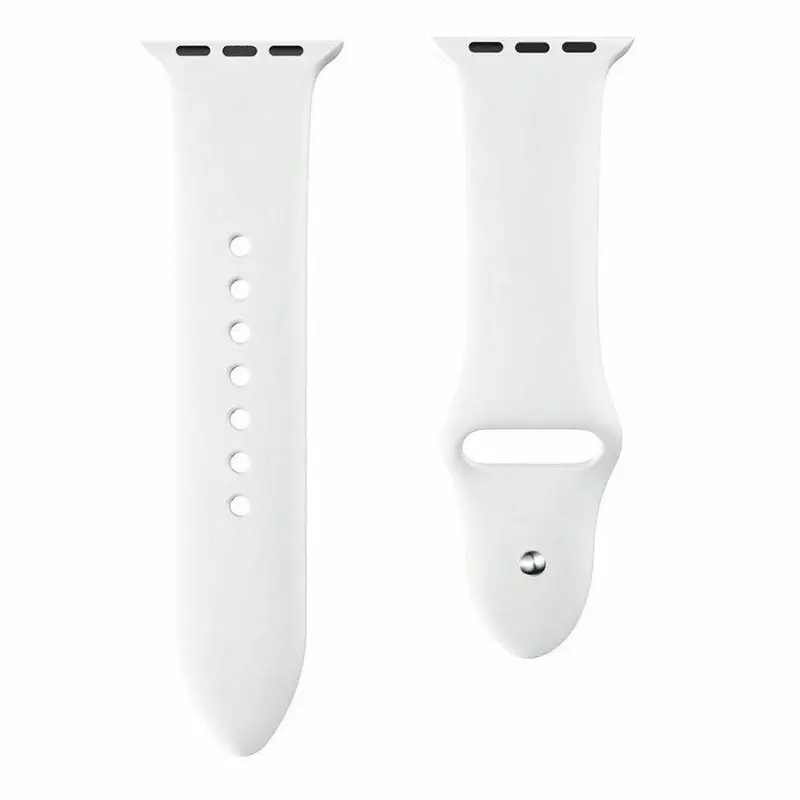 Apple Watch Silicone Strap white M/ L 42/ 44/ 45mm