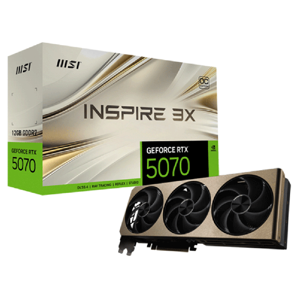 MSI nvidia RTX 5070 12G 192bit GeForce RTX 5070 12G INSPIRE 3? ?? grafička karta