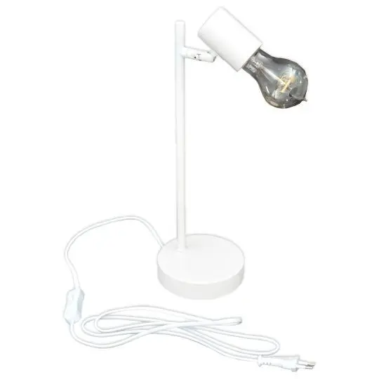MITEA LIGHTING Bela stona lampa M190121 1xE27 40W