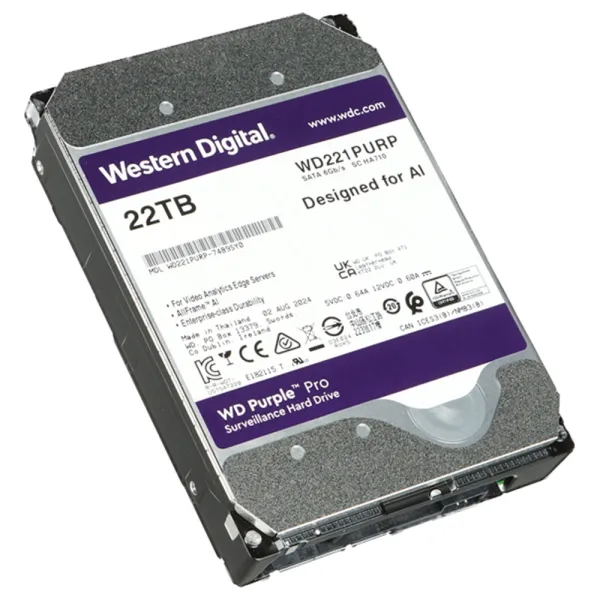 WesternDigital WD Purple 22TB HDD