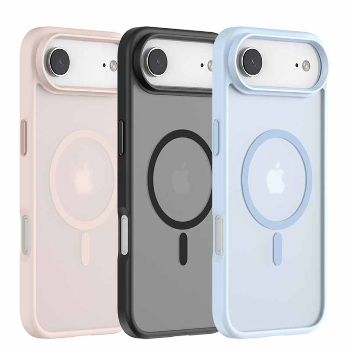 FUTROLA HARD CASE DEVIA PINO MAGNETIC SHOCKPROOF ZA IPHONE 17 AIR SVETLO PLAVA
