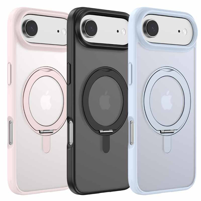 FUTROLA HARD CASE DEVIA ELEGUARD MAGNETIC 360 ROTATING ZA IPHONE 17 AIR BLACK