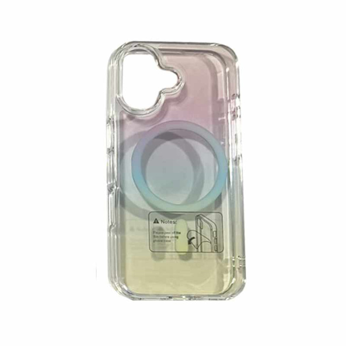 FUTROLA YOVOE HARD CASE RAINBOW ZA IPHONE 17 PRO MAX LJUBICASTA