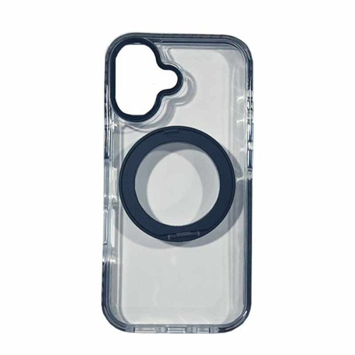 FUTROLA YOVOE HARD CASE ROTATING RING ZA IPHONE 16 PRO CRNA