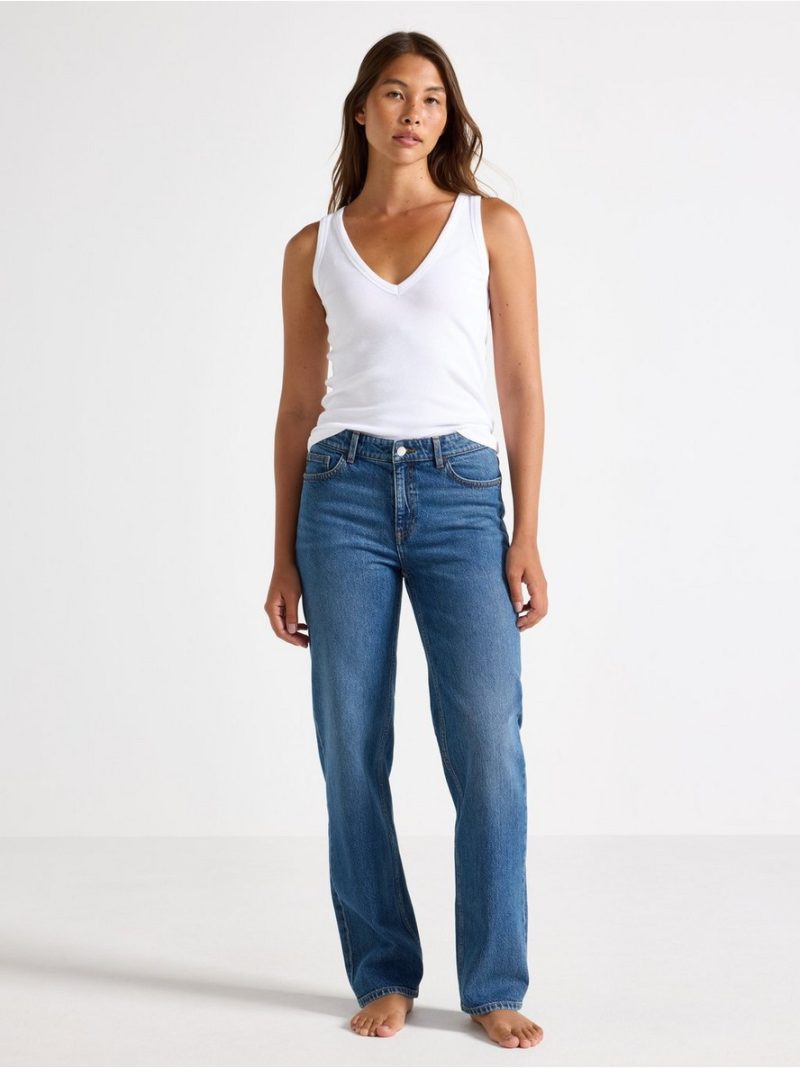 Farmerke – STRAIGHT Nea jeans with light stretch