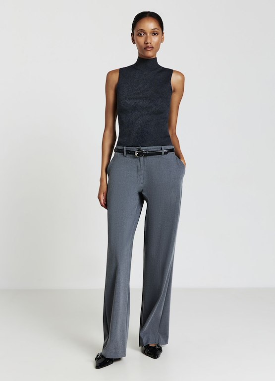 FLARED TROUSERS DIM SIVA MELAN