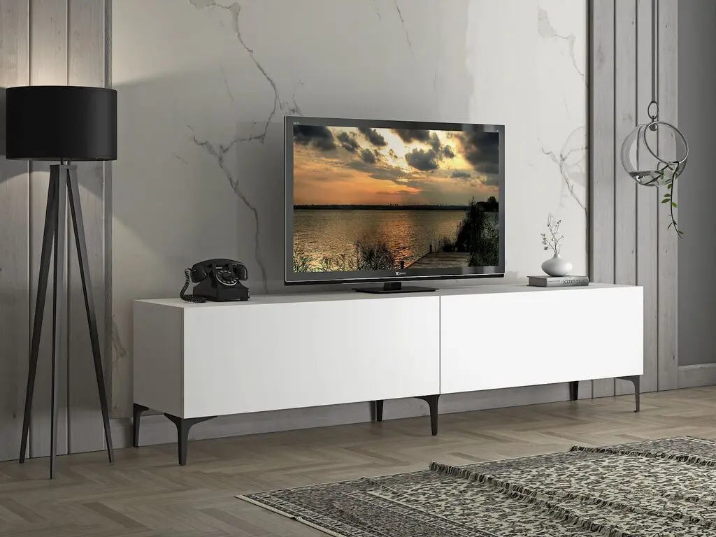 Hanah Home TV komoda FRN-12003, 200 cm, Bela