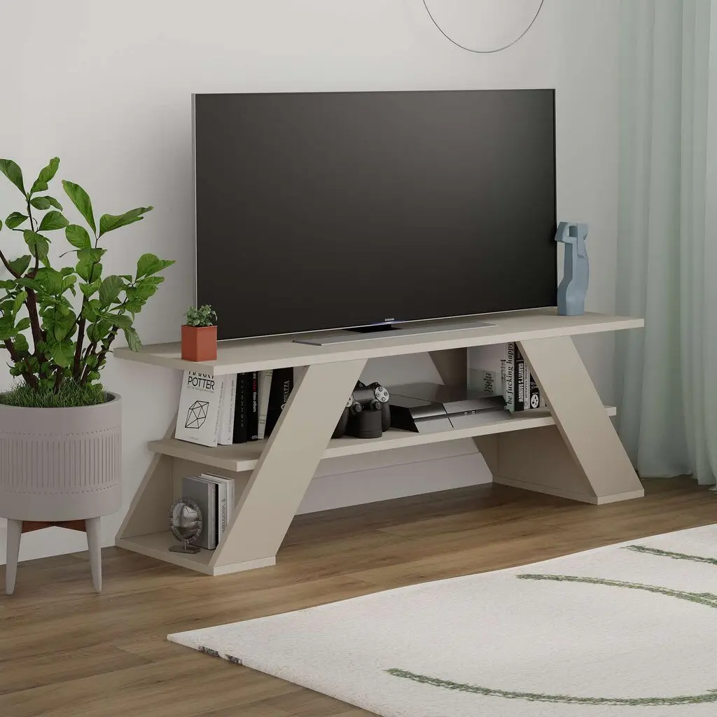 Hanah Home TV Komoda Farfalla, 120x40x33,5 cm, Pesak