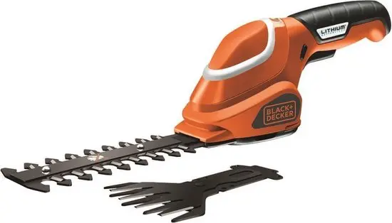 BLACK & DECKER Akumulatorske makaze GSBD700 narandžaste
