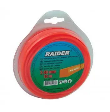 Raider Struna za trimer RD, 2.40mmx15m, Kocka