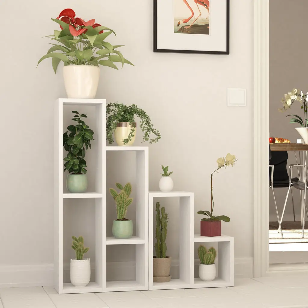 Hanah Home Polica 42x89x20cm Bela