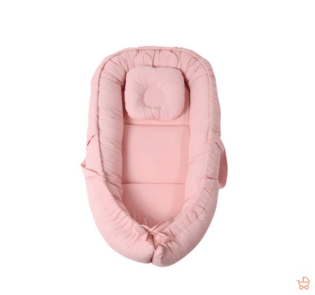 Bebekevi Comfort Gnezdo za bebe Pink