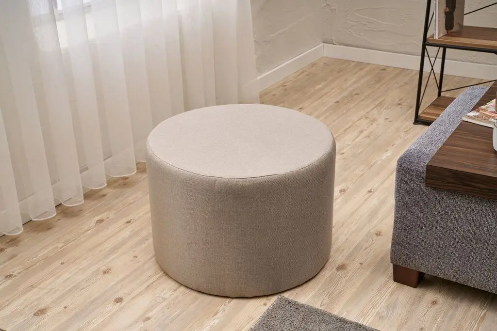Atelier del Sofa Tabure Likya, 58x42x58cm, Bež