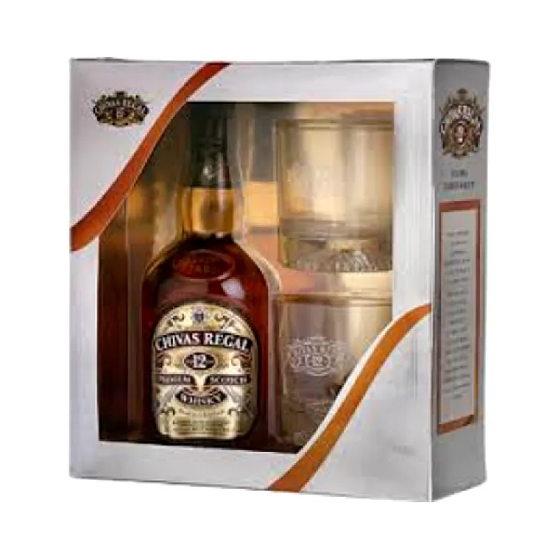 CHIVAS REGAL 12 YO 0.7 + 2 ČAŠE