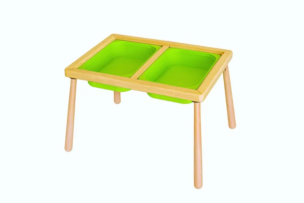 Hanah Home Table Sto za decu, Bor-Zelena