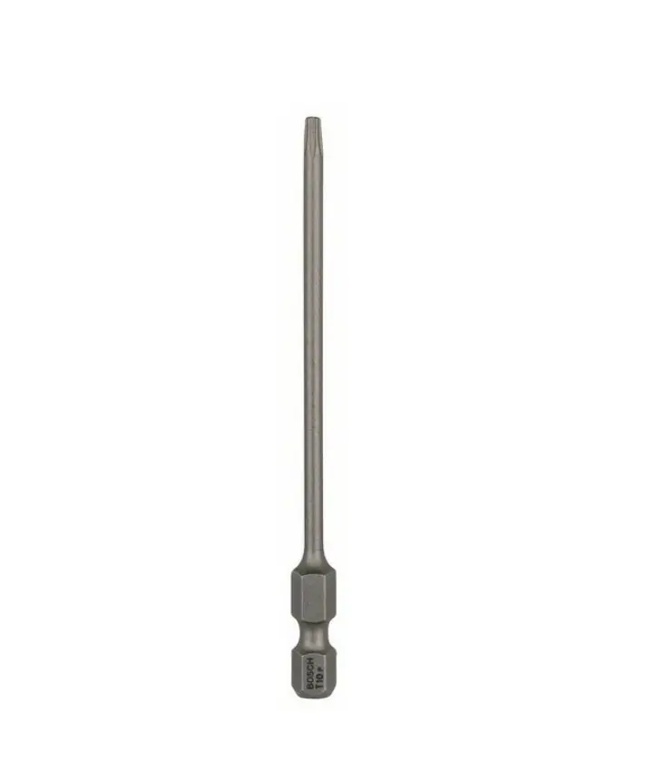 BOSCH Bit odvrtača ekstra-tvrdi 2607001648 T10 89 mm sivi