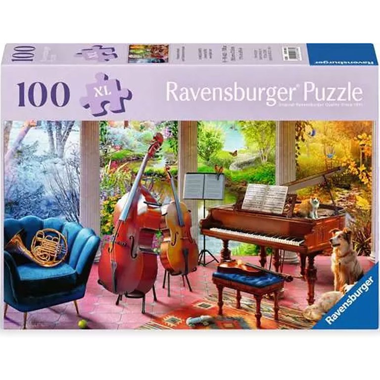 Ravensburger puzzle (slagalice) - 100XL Četiri godišnja doba u muzici RA12001366