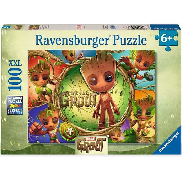 Ravensburger puzzle (slagalice) - 100XXL Marvel Grut RA12004128