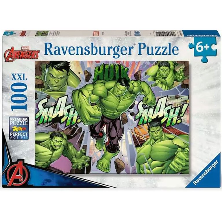 Ravensburger puzzle (slagalice) - 100XXL Marvel Hulk RA12004119