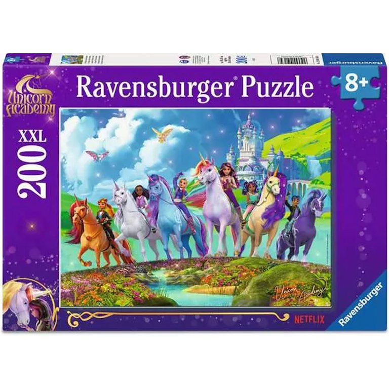 Ravensburger puzzle (slagalice) - 200XXL Akademija jednoroga RA12004165