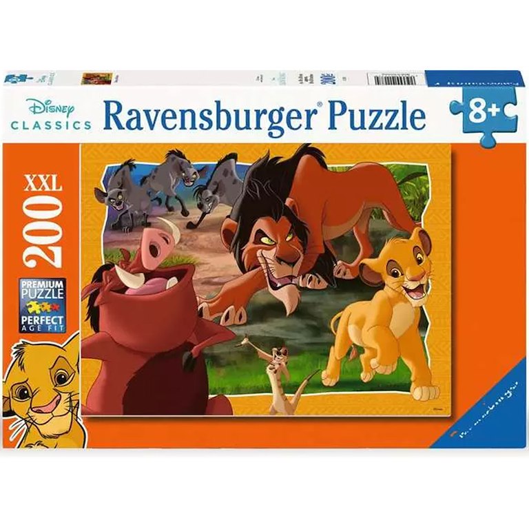Ravensburger puzzle (slagalice) - 200XXL Mufasa Kralj lavova RA12001177
