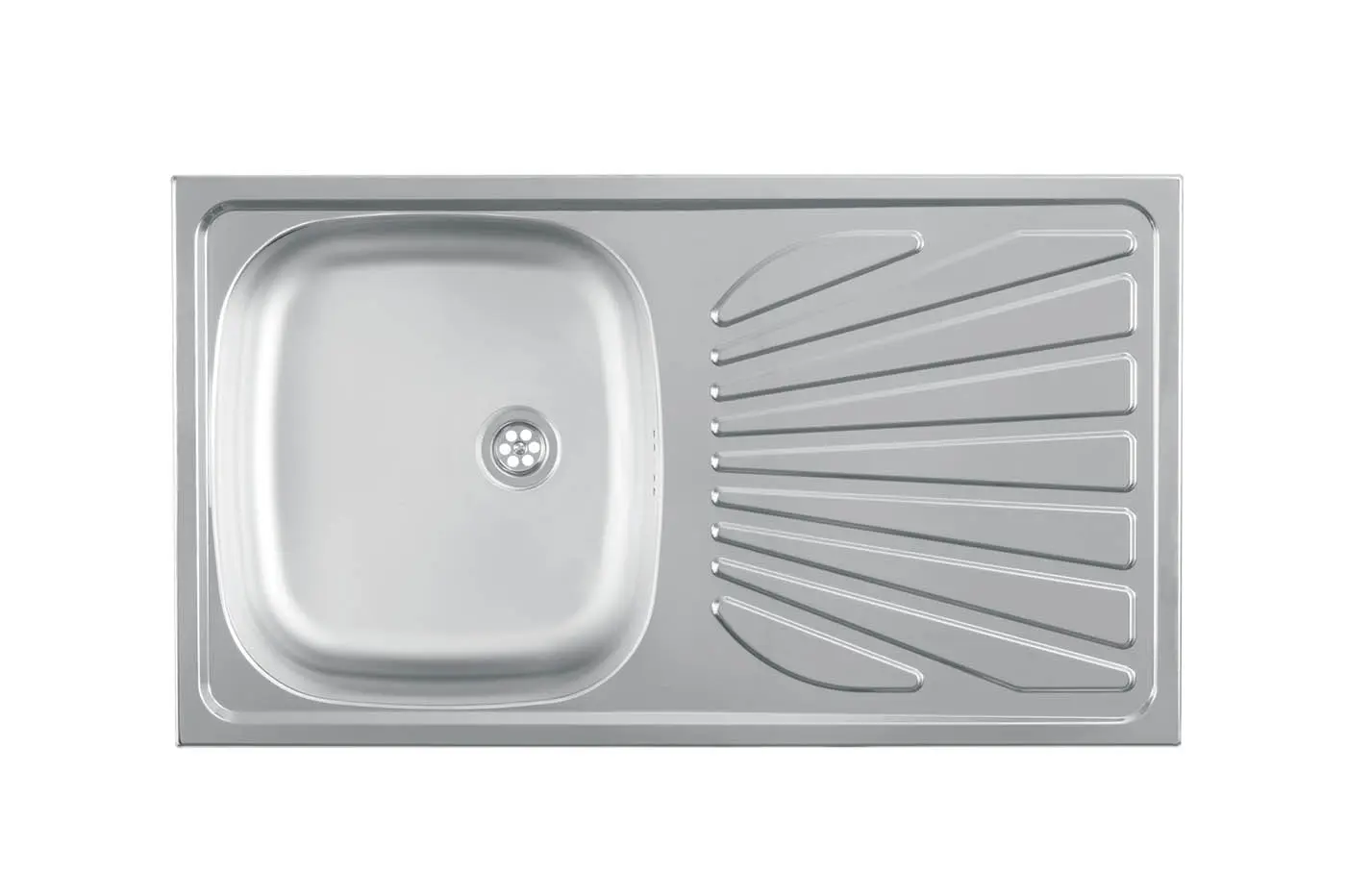 Metalac Luna FLEX 1D Jednodelna sudopera-univerzalna, Inox, fi 60, 770 x 435 mm