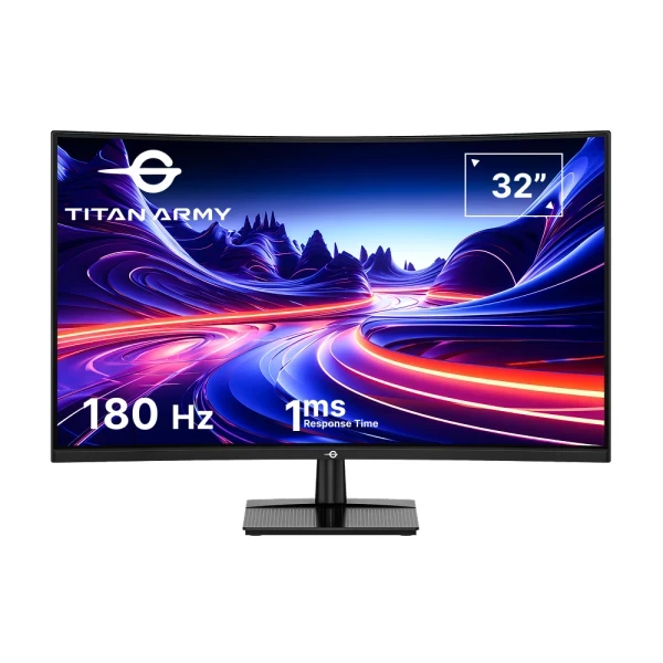 Titan Army 32 C32A1R 2560x1440 QHD VA 1ms 180Hz zakrivljen
